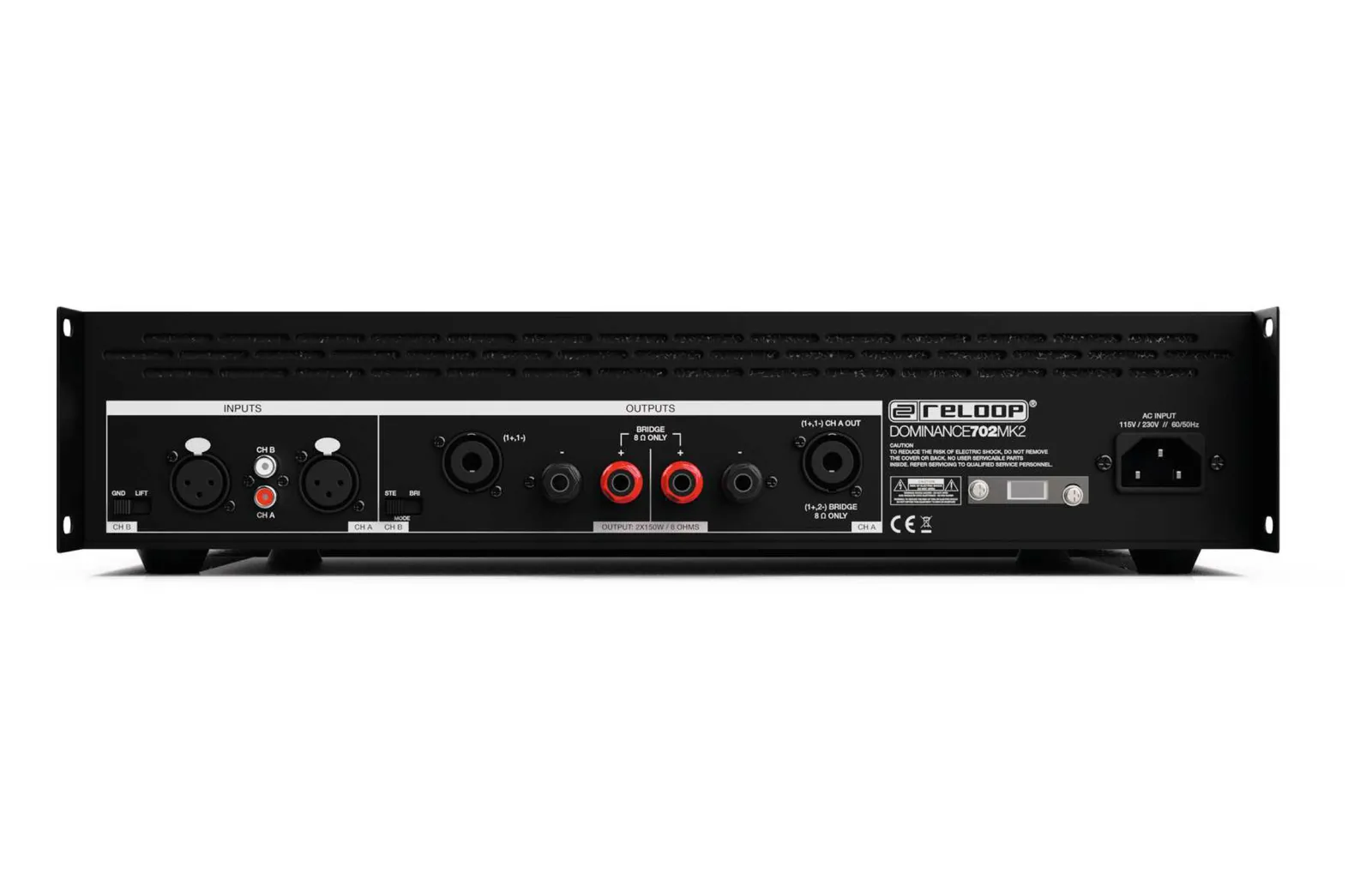 RELOOP DOMINANCE 702 MK2 Power Amplifier