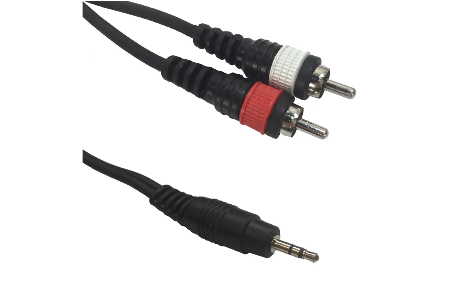 ACCU-CABLE AC-J3S-2RM/1,5 Cable 3,5mm Mini Jack Stereo - 2 x RCA 1,5m