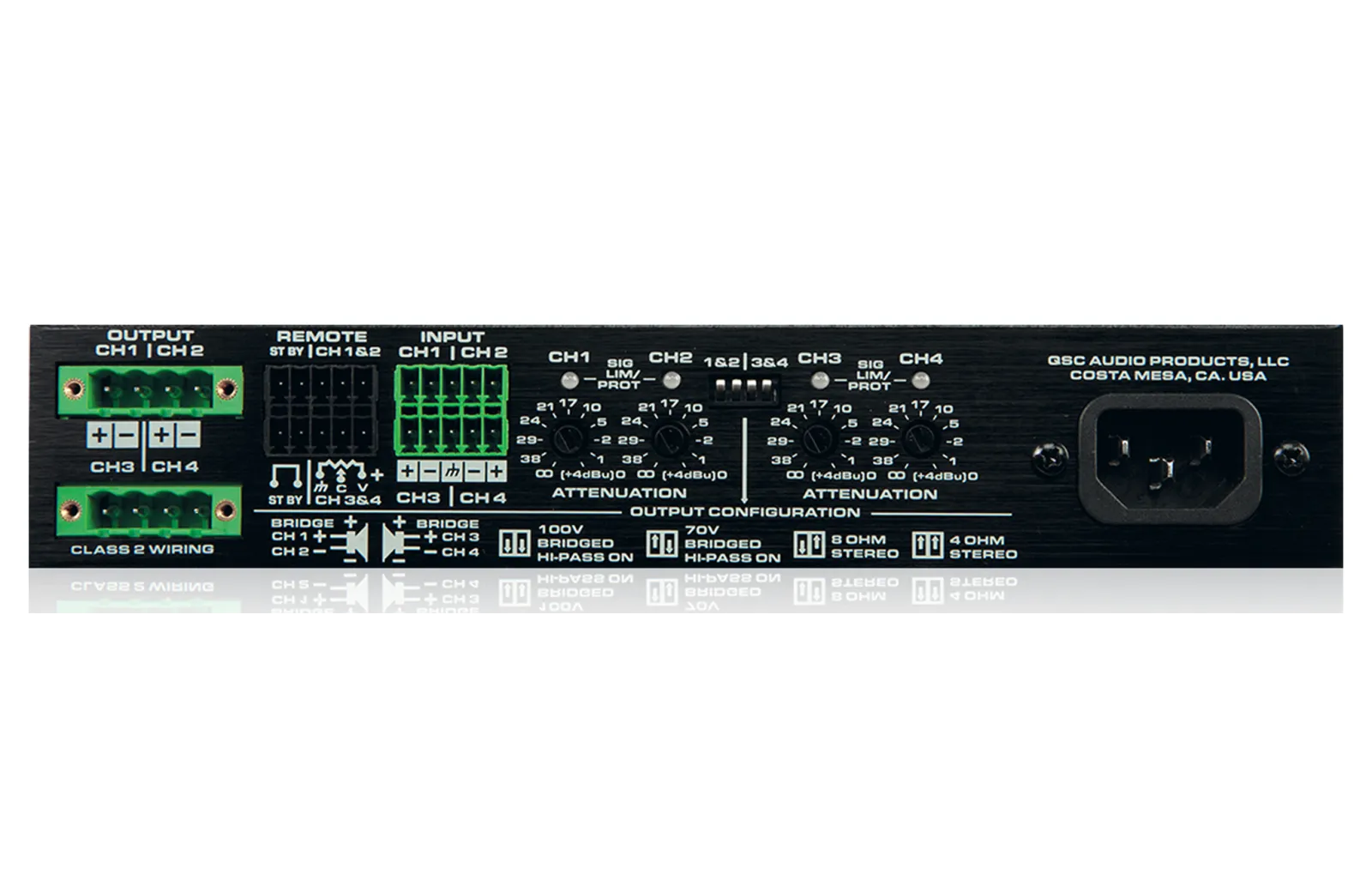QSC SPA4-60 Power Amplifier