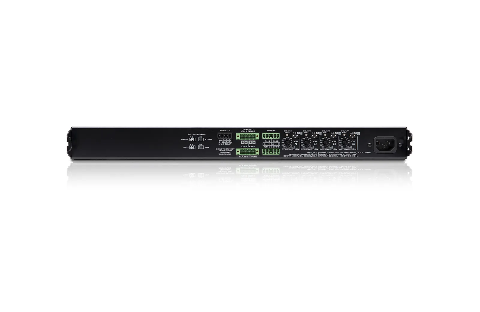 QSC MP-A40V Professional Amplifier