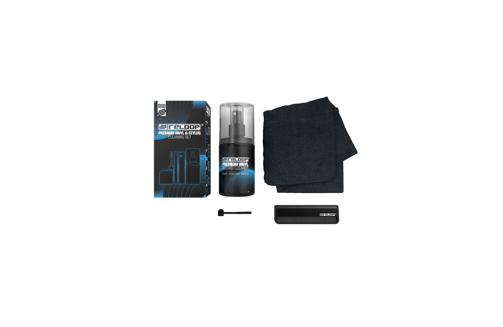 RELOOP Premium 12" Vinyl & Stylus Cleaning Set