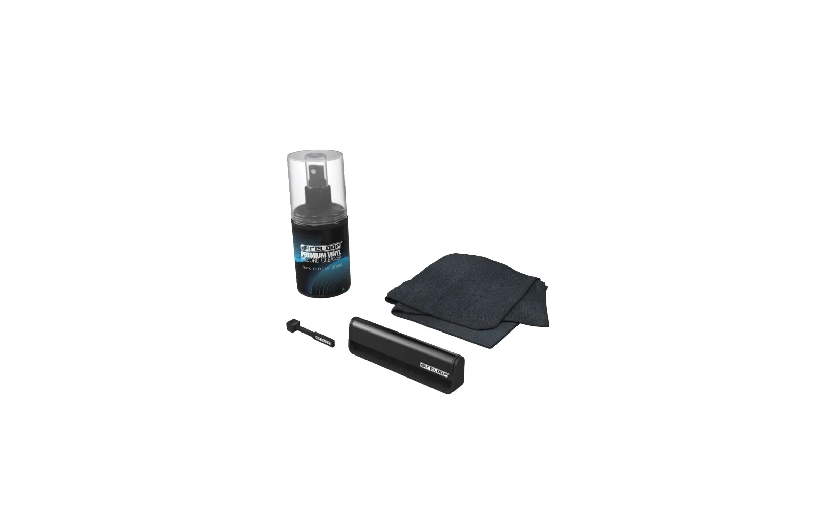 RELOOP Premium 12" Vinyl & Stylus Cleaning Set