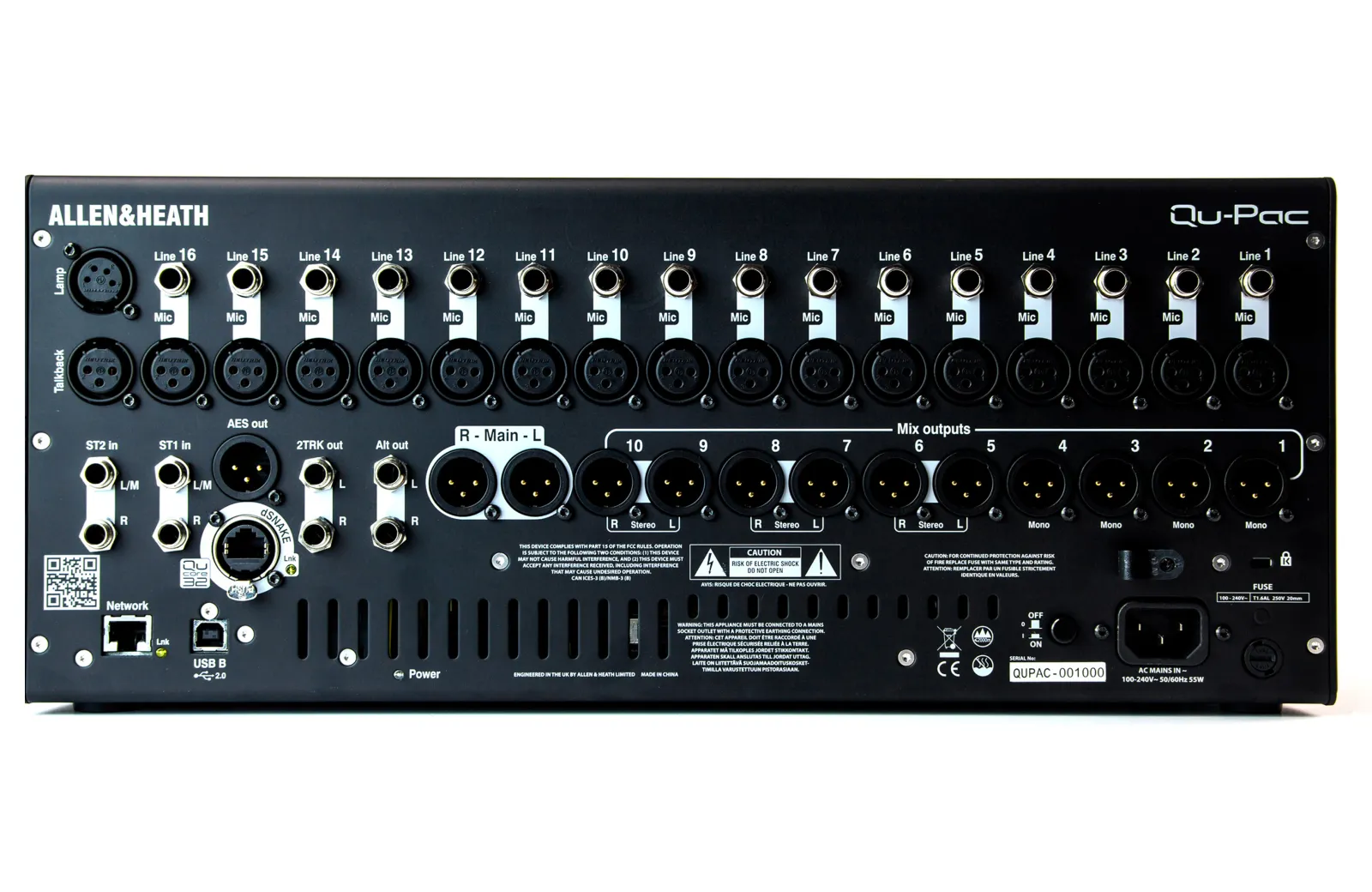 Allen & Heath Qu-Pac Digital Sound Console