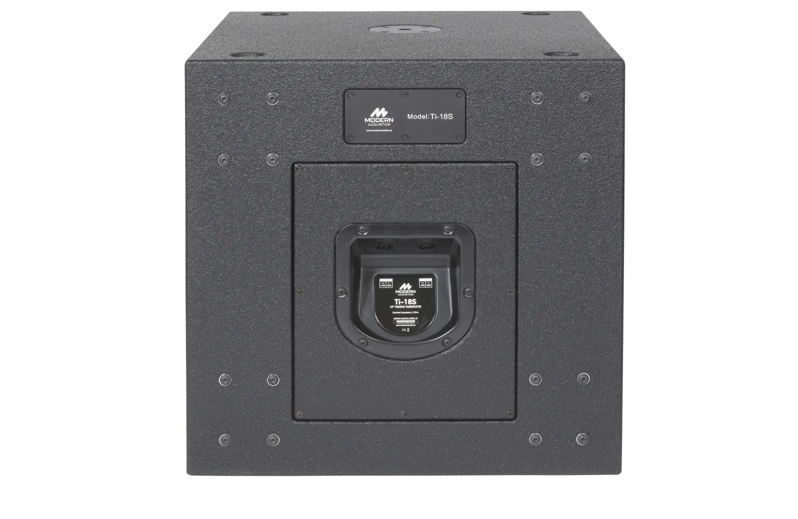 Modern Acoustics Ti-18s Passive Subwoofer - Black
