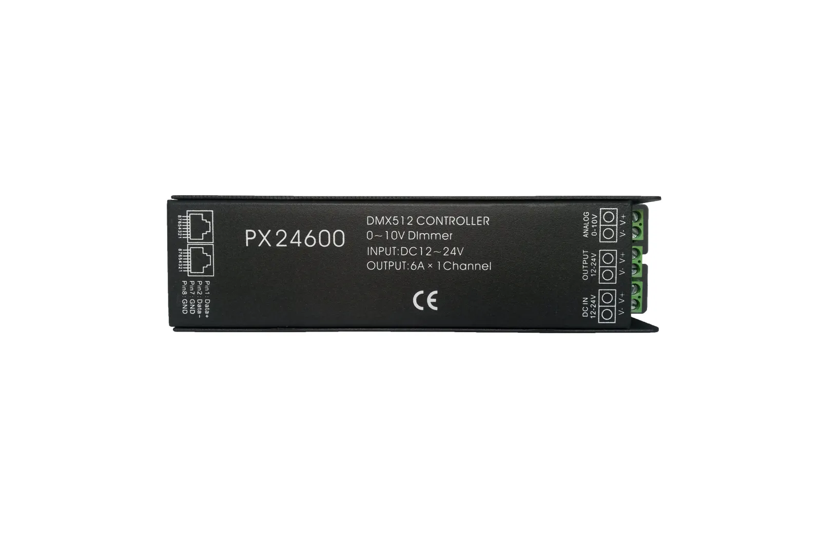 PX24600 1x6A DMX Dimmer για ταινίες LED
