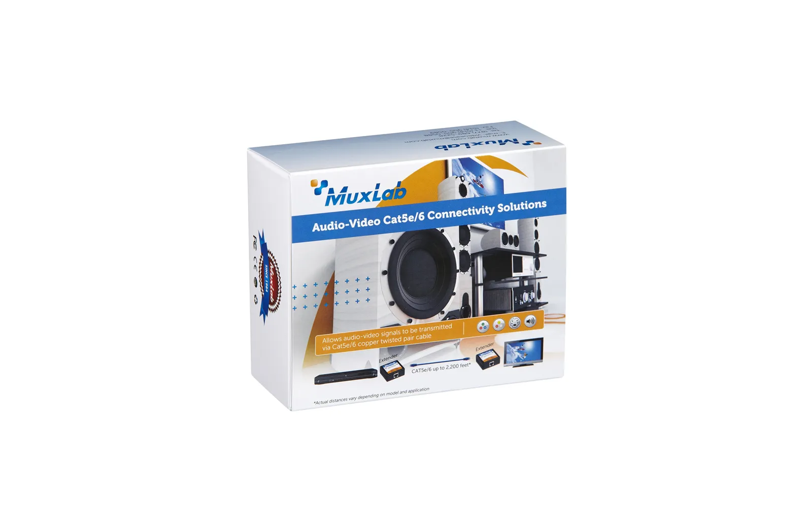 MUXLAB Hi-Fi Balun 500028-2pack