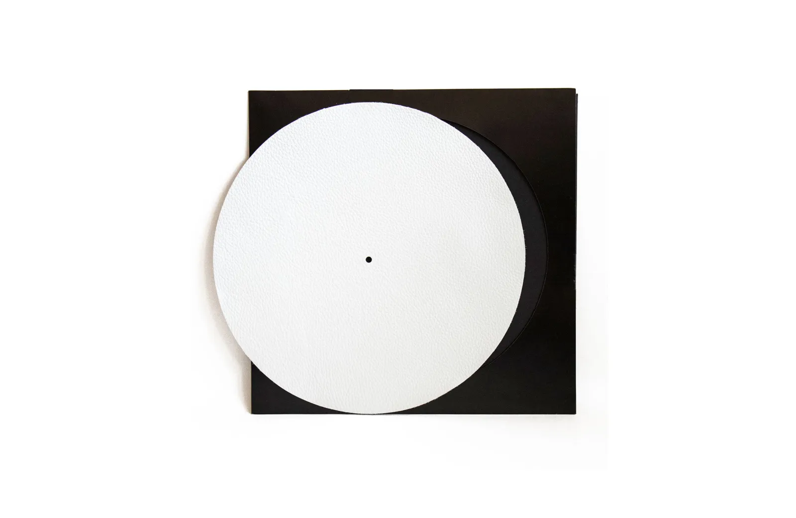 Simply Analog Slipmat Made from Premium Leather White