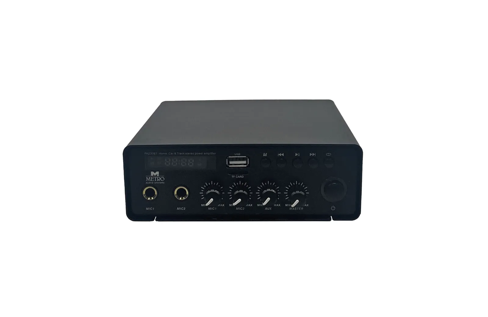 Metro Audio Systems Ενισχυτής PA-230BT Με Bluetooth