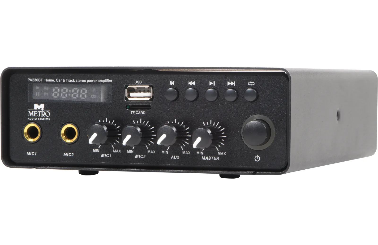 Metro Audio Systems Ενισχυτής PA-230BT Με Bluetooth