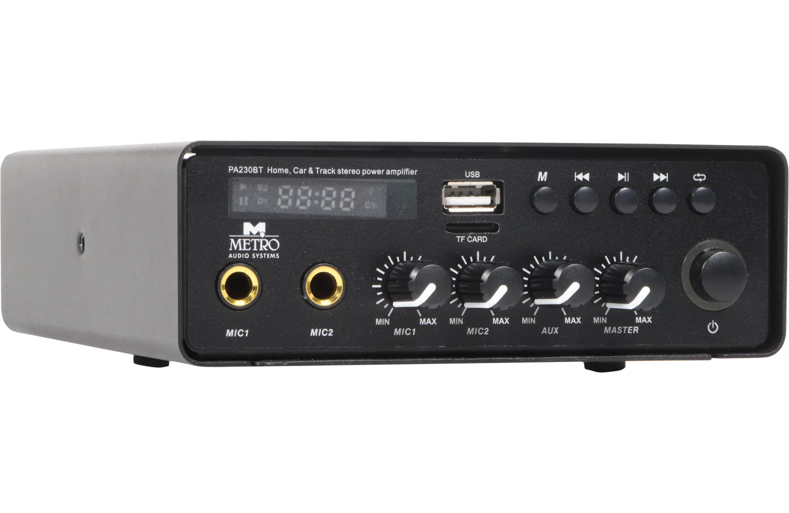 Metro Audio Systems Ενισχυτής PA-230BT Με Bluetooth
